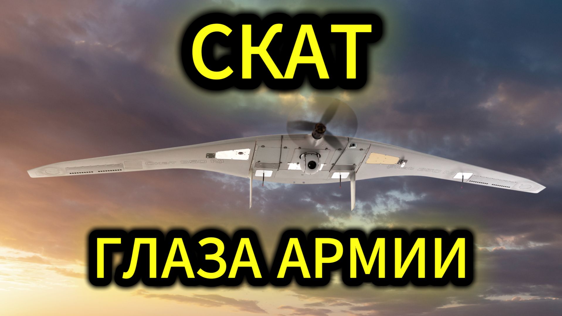 БПЛА СКАТ-350M (GARUDA). Глаза армии на новой высоте