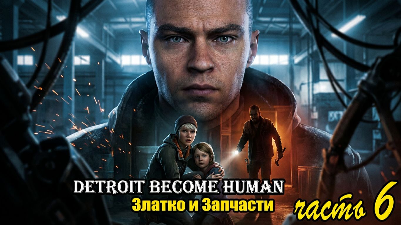 #6 Златко I Русская рулетка I Запчасти ➤ Detroit Become Human, прохождение