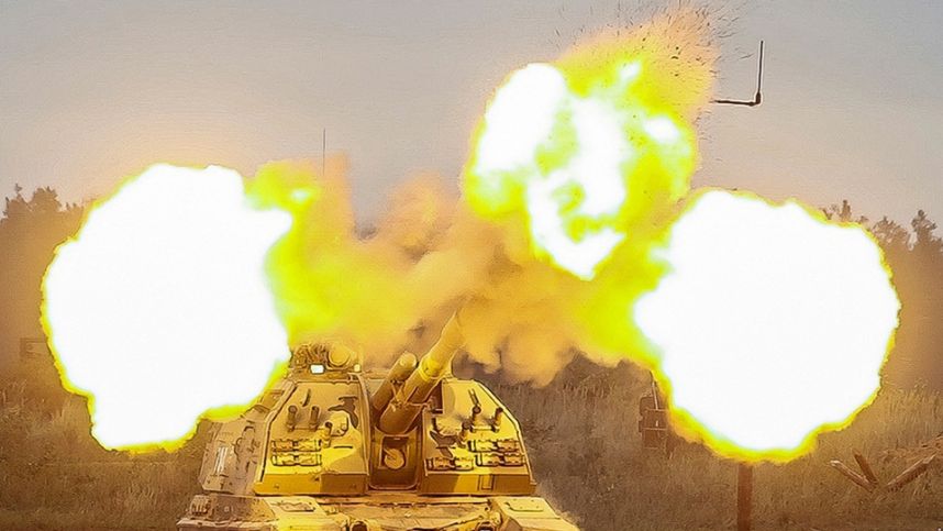 «Мста-С» уничтожила «опорники» боевиков ВСУ. Лучшее видео из зоны СВО