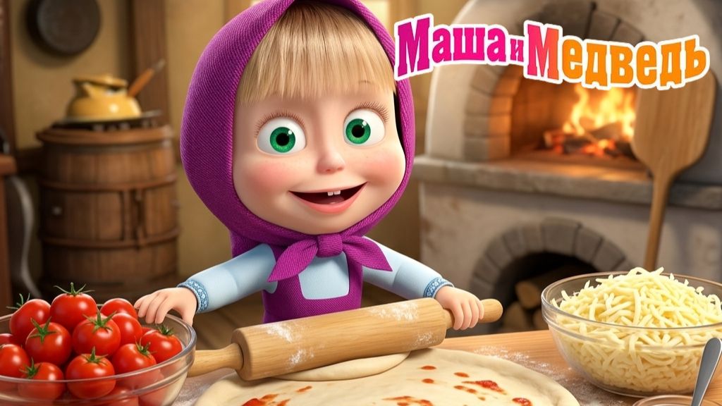 Маша и Медведь Мультфильм｜Пиццерия Маши｜Маша и Медведь смотреть | Развивающая Игра