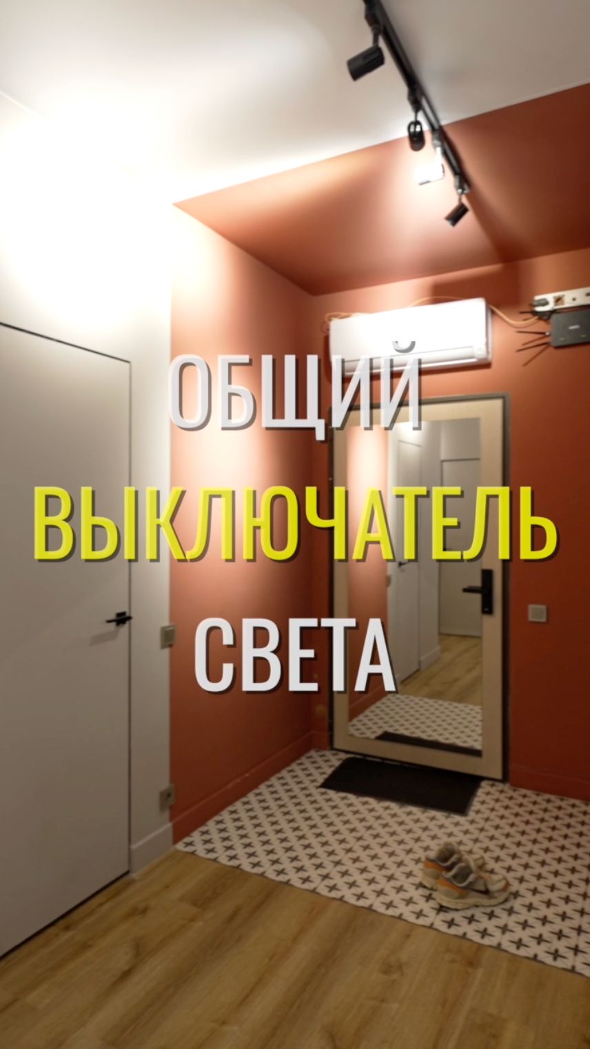 Мастер-выключатель / Земстандарт #земстандарт #земсдизайн #ремонт #ремонтквартиры #дизайнинтерьера