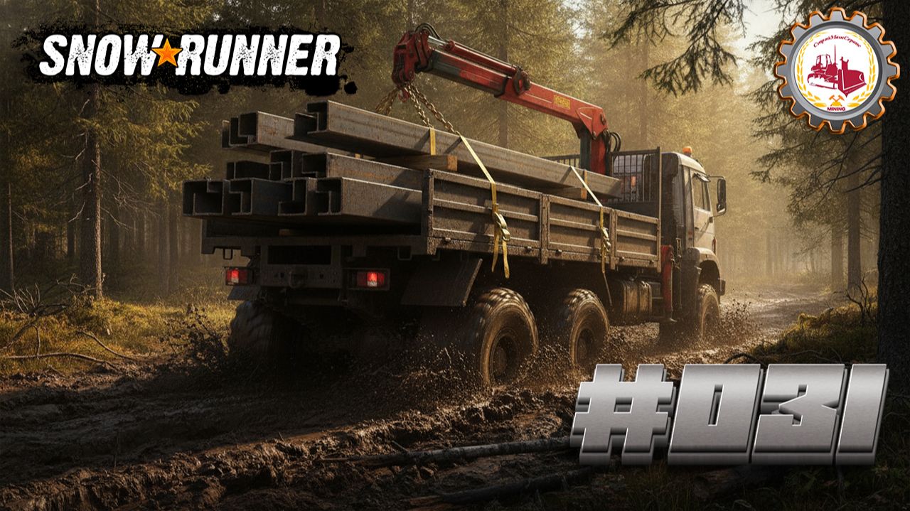 🚚SnowRunner🚚 — Блэк-Ривер Мичеган (США) 🚛🚧