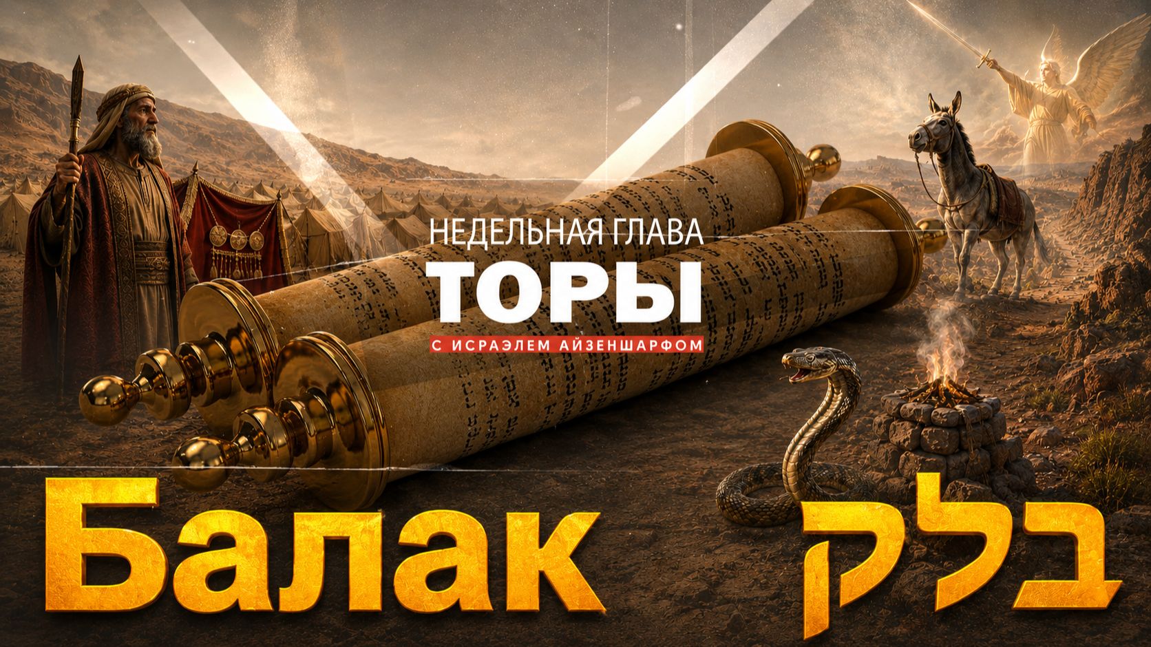 раздел Торы «Балак» с раввином Исраэлем Айзеншарфом 5786