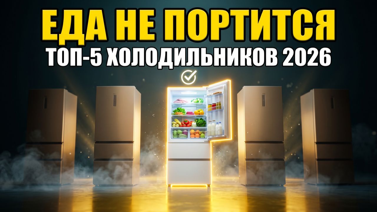 ТОП-5 Холодильников 2026: Где Еда Не Портится