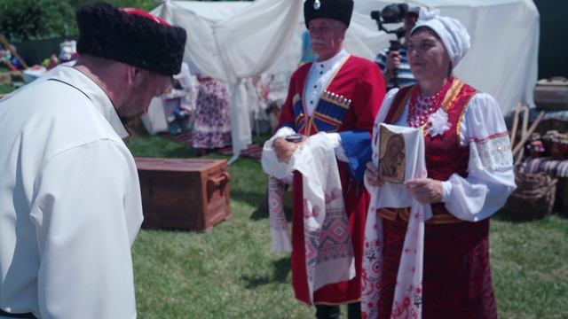 Свадебный обряд. Артисты Тихорецкого района. 4К(UHD).