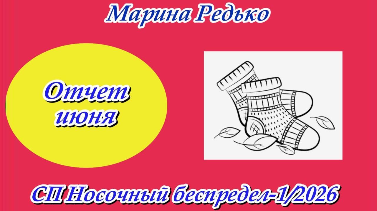СП "Носочный беспредел" / Отчет июнь