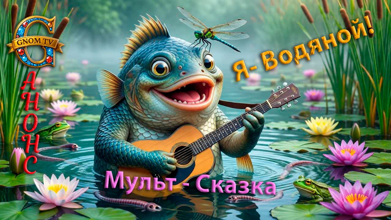 АНОНС мультфильма сказки "Водяной"
