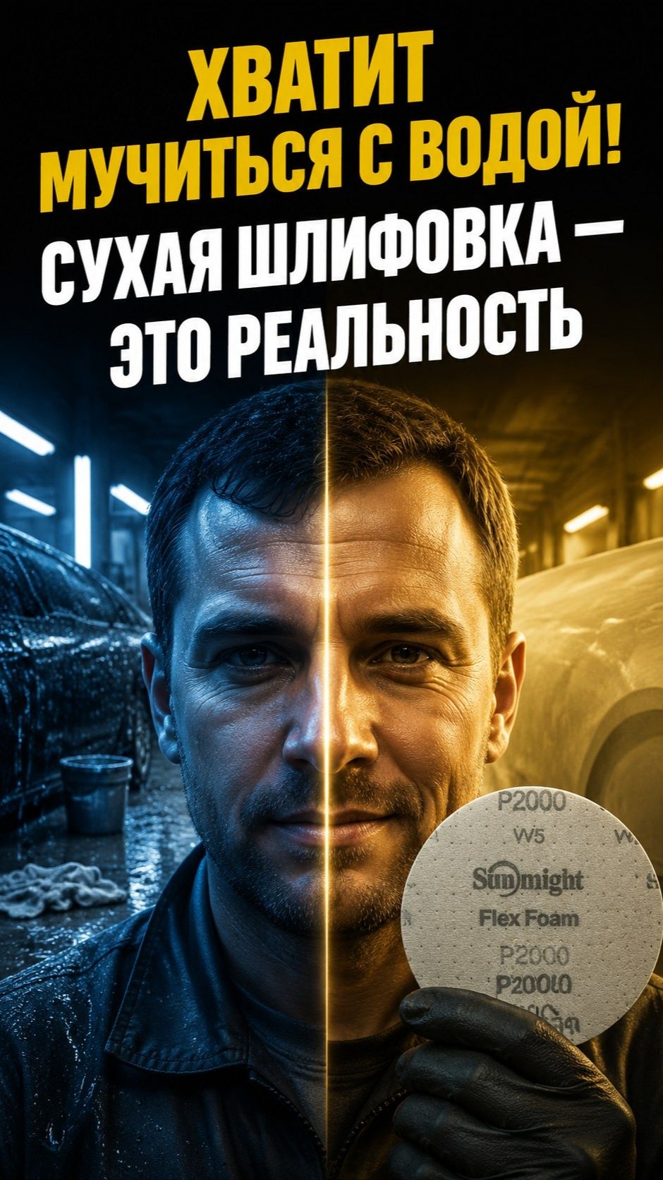 Ни капли воды! Как Sunmight G330 ускоряет матирование и полировку