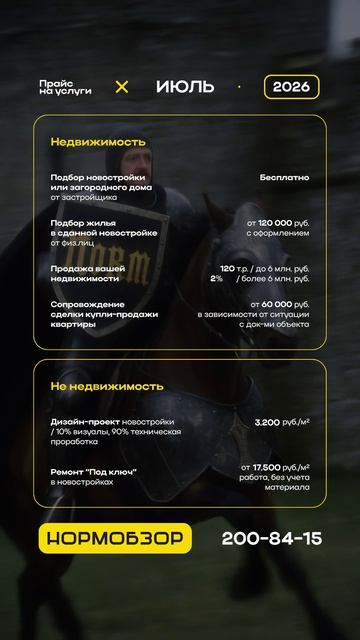 Сколько стоит купить или продать квартиру через НормОбзор