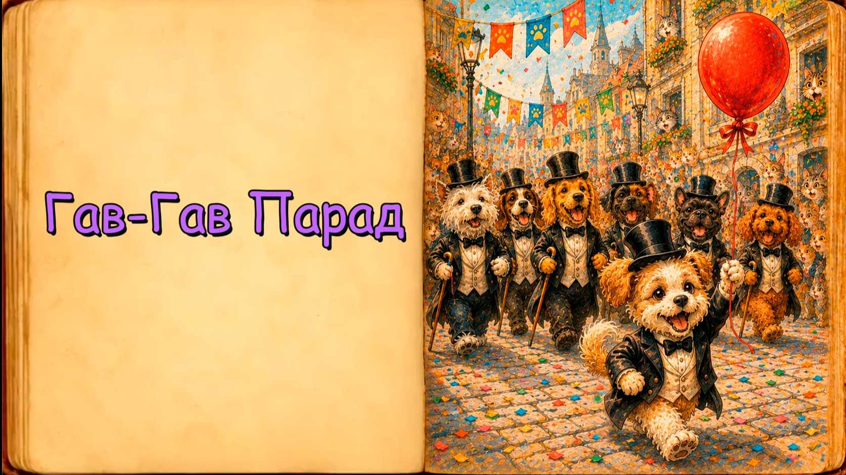Гав-Гав Парад — Мульт-клип и веселая история для детей