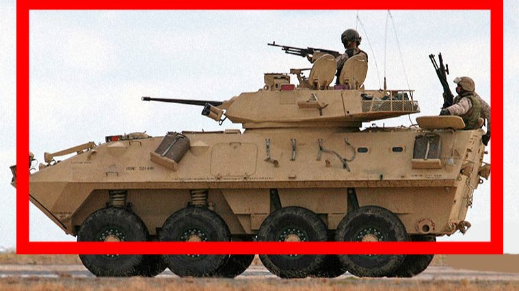 LAV-25: «Пиранья» морской пехоты США