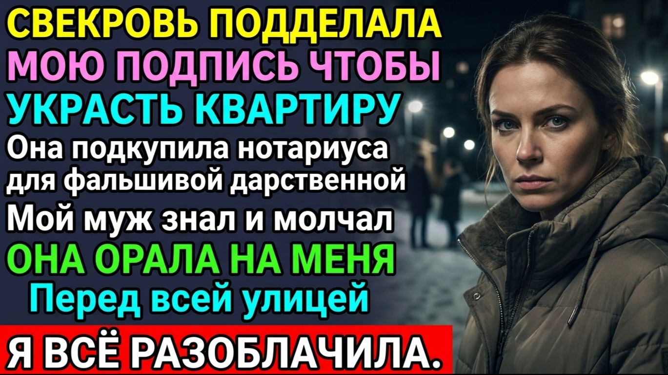 Истории из жизни «Убирайся!» — кричала свекровь. Через минуту соседи узнали её страшную тайну