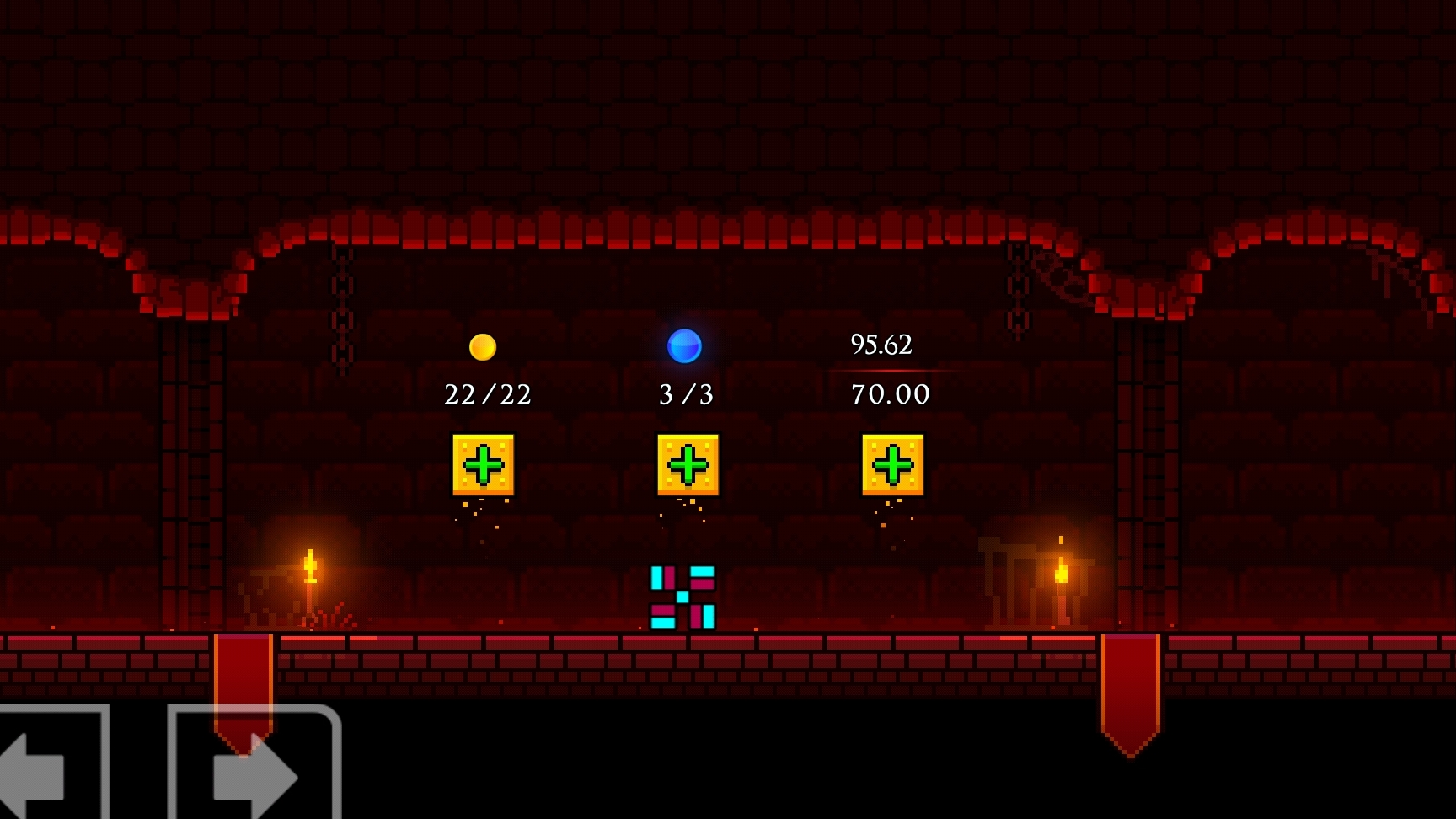 Все синие (секретные) монеты  Geometry dash