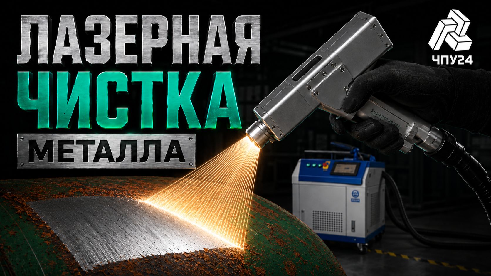 Лазерная чистка металла ЧПУ24