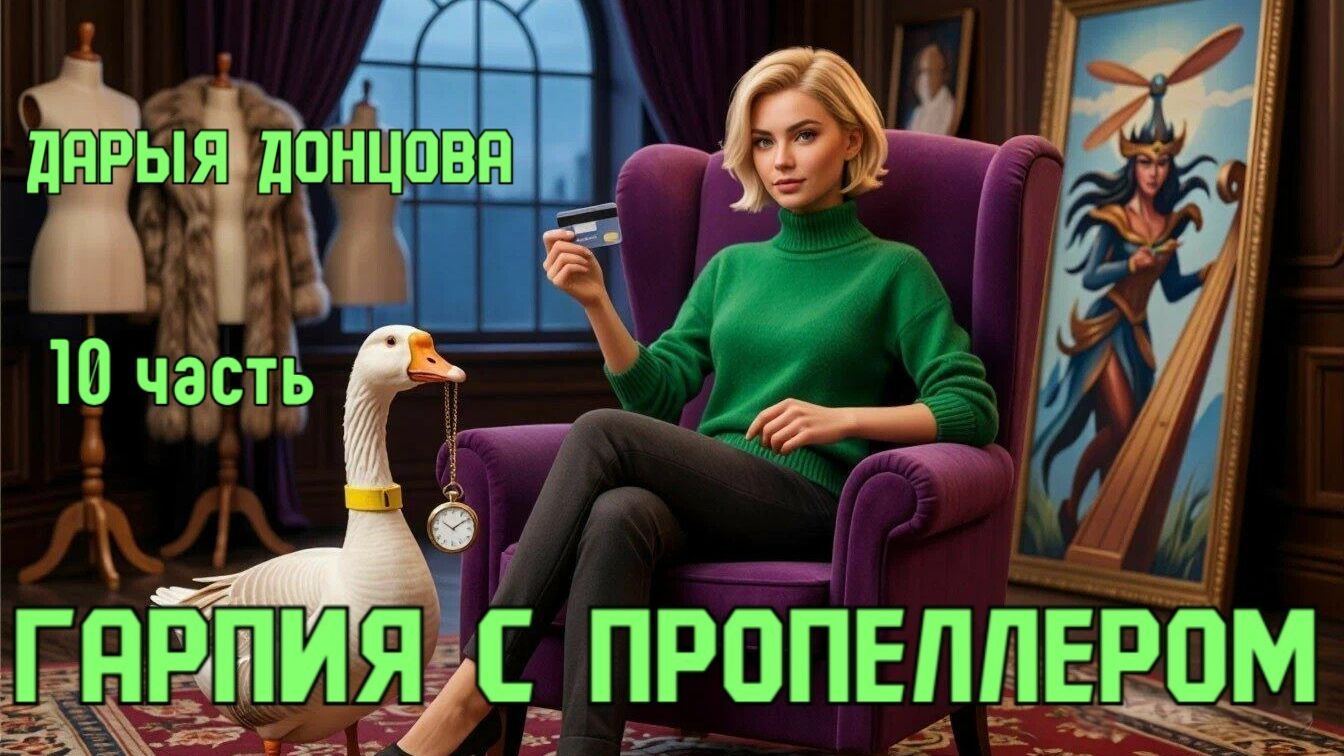 "Гарпия с пропеллером". Дарья Донцова. 10 часть.