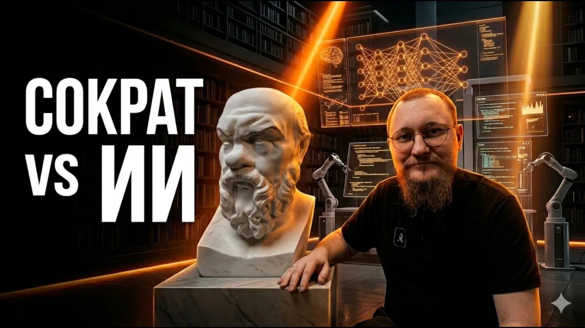Сократ vs ИИ: где настоящий интеллект?