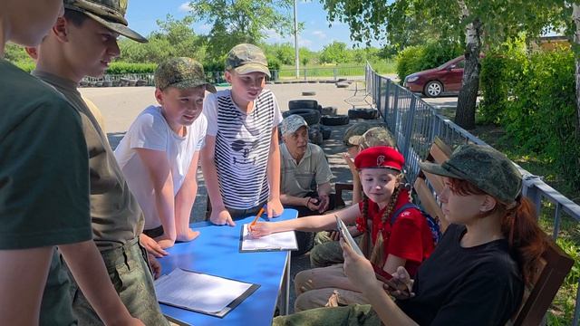 Курсанты военно-спортивного лагеря с головой окунулись в захватывающий квест «Край родной»