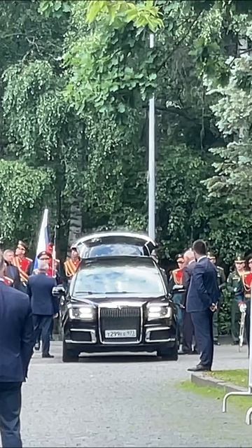 Президент России приехал проститься с бывшим министром Обороны Сергеем Ивановым \ ЦКБ #владимирпутин