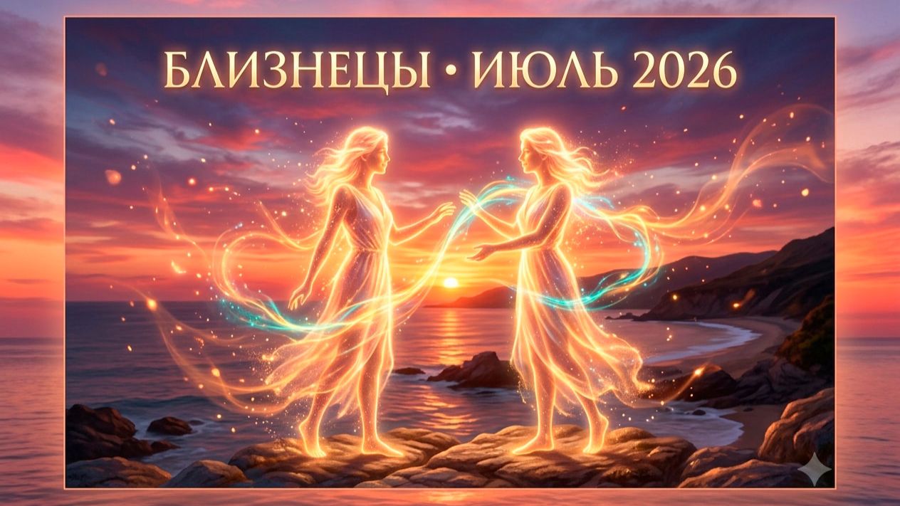 Гороскоп для Близнецов на июль 2026: от ментального хаоса к форме