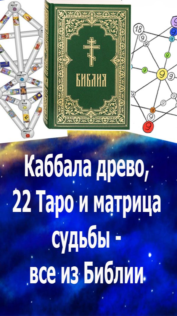 Матрица судьбы, 22 Таро, каббалистическое древо 10 сфирот - все из Библии #таро#матрицасудьбы#