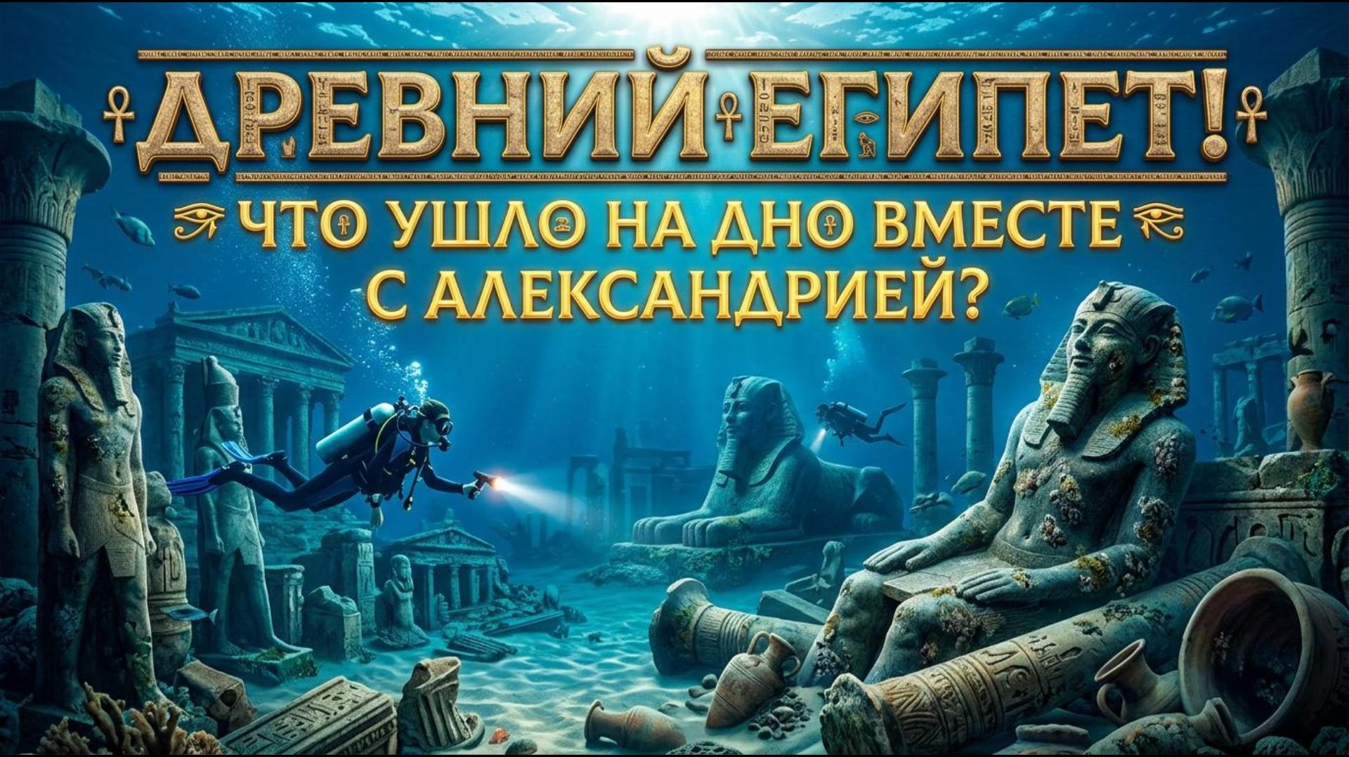 ДРЕВНИЙ ЕГИПЕТ! Что на самом деле ушло на дно вместе с Александрией?