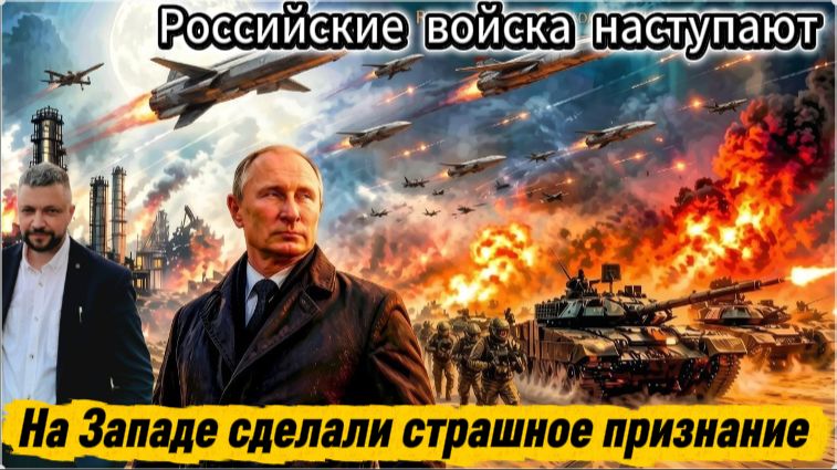 Обстановка в зоне СВО! Российские войска наступают. На западе сделали страшное признание.
