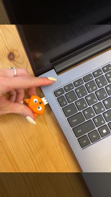 🎁 Флешка 64 ГБ оптом Pastila Лиса - подарочная USB Flash
