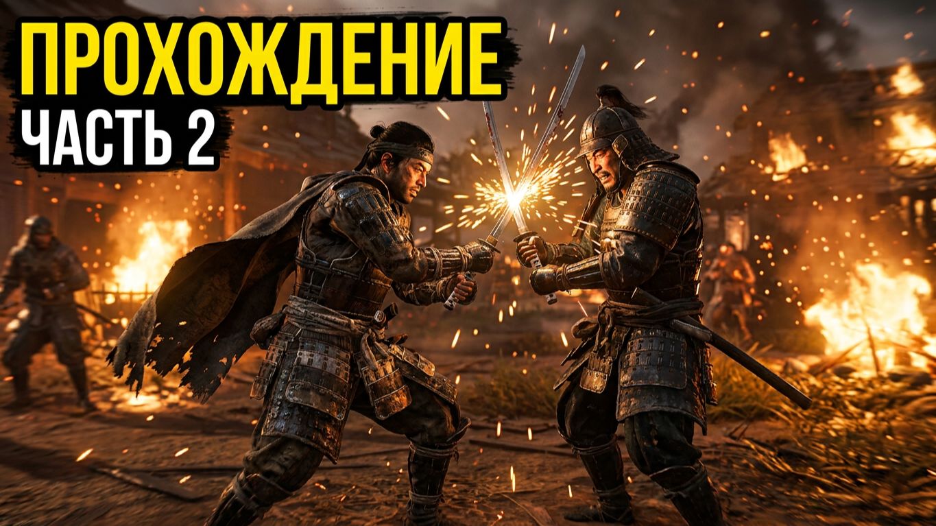 Прохождение Ghost of Tsushima часть 2