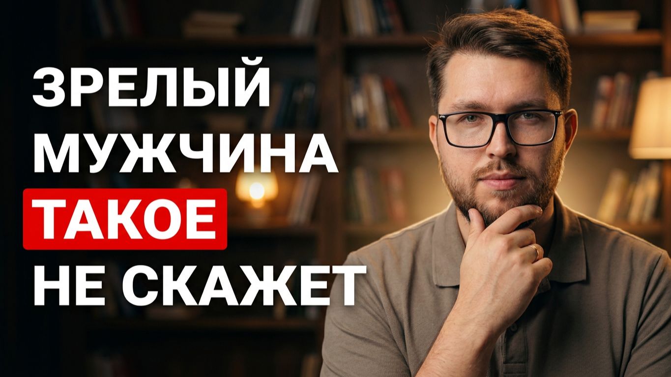 10 фраз, которые выдают НЕЗРЕЛОГО мужчину (жесть!)