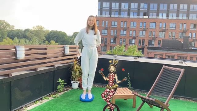 Рассеянный склероз - Комплекс упражнений на подушке для баланса _ MS.Kate