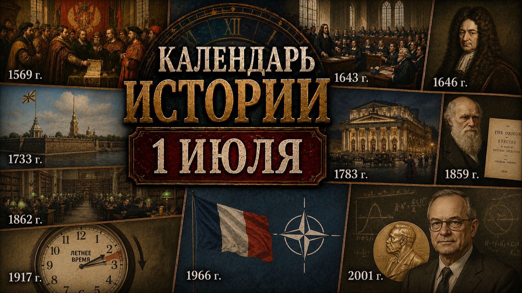 КАЛЕНДАРЬ ИСТОРИИ 1 ИЮЛЯ