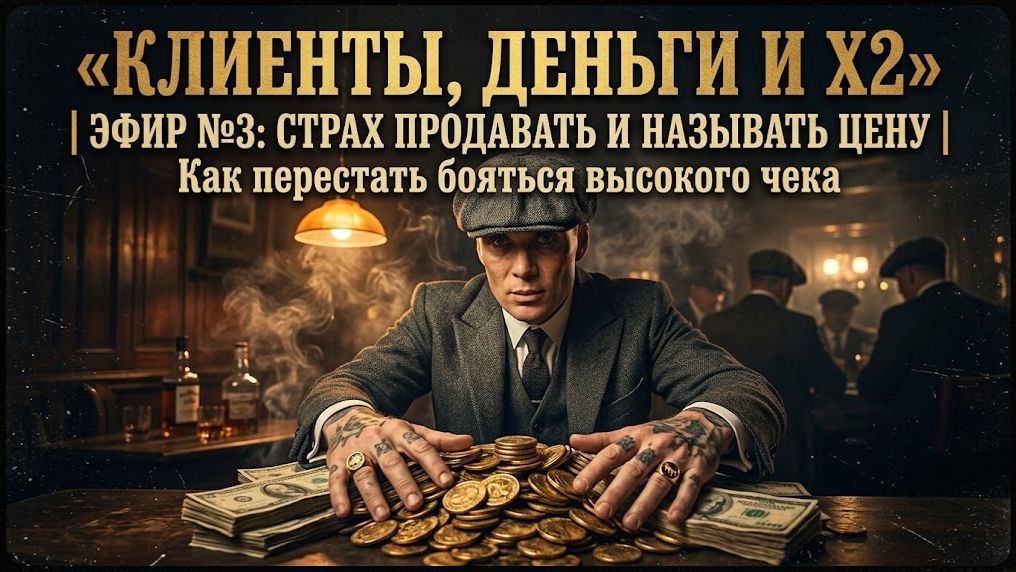 ♣️Клиенты, деньги и Х2 | Эфир №3: Страх продавать и называть цену. Как не бояться высокого чека?