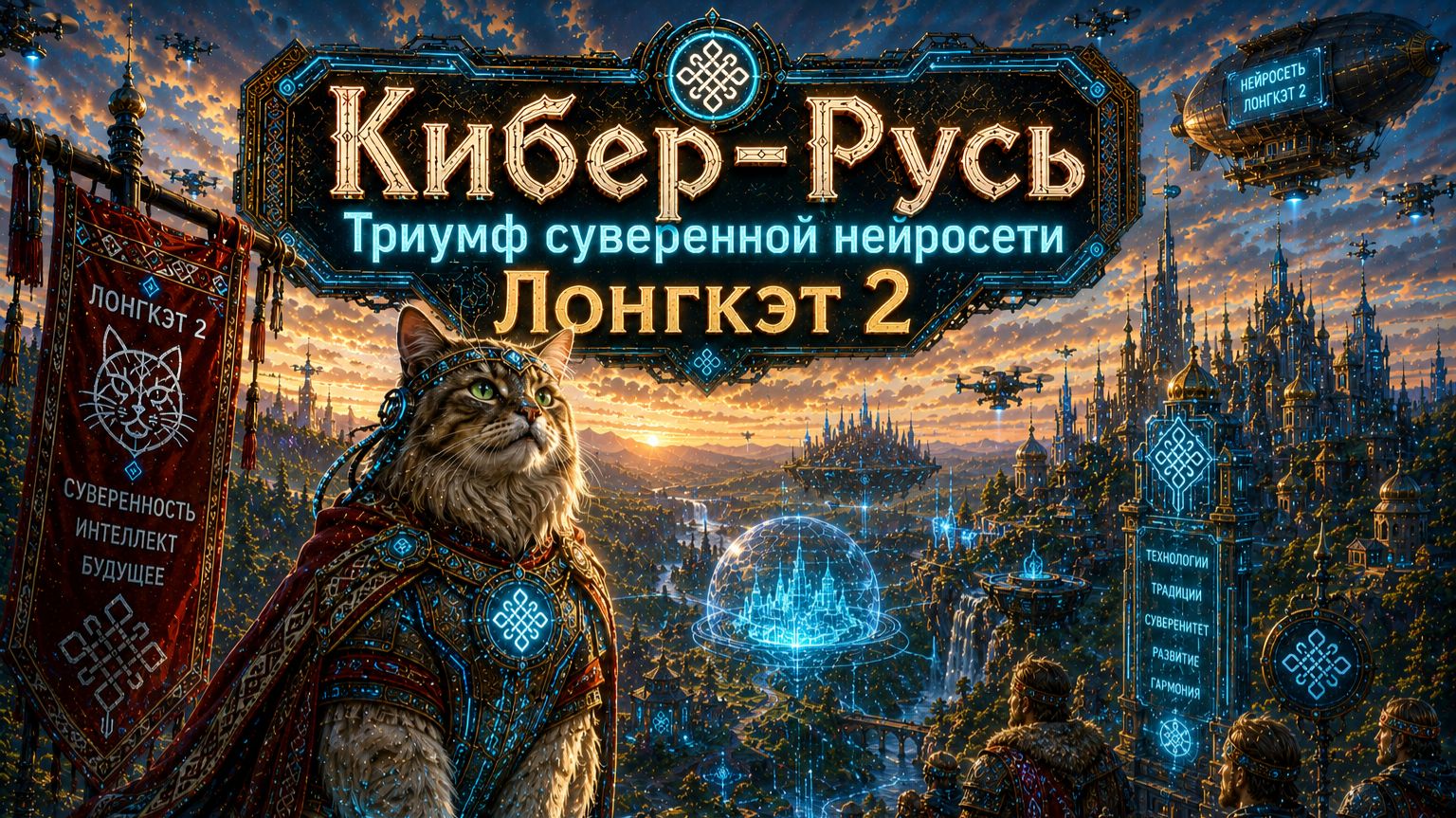 ⚡ Пробуждение Святогора: Обзор нейросети Long Cat 2 и крах Nvidia