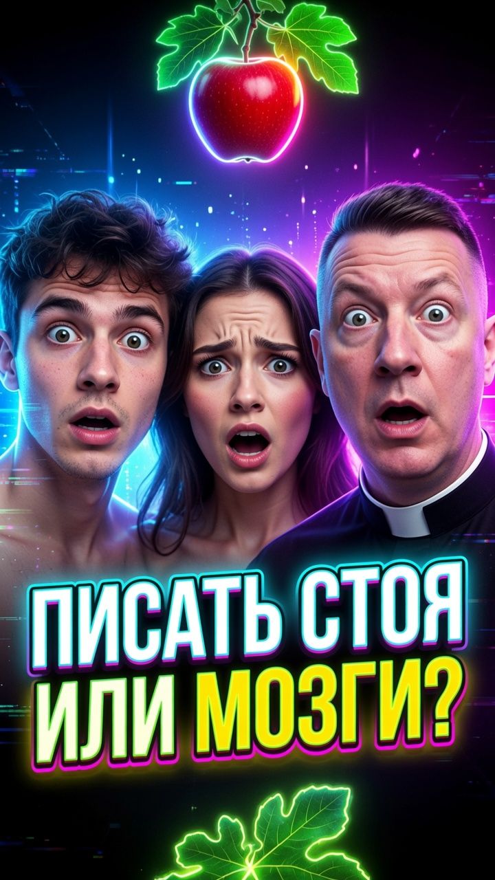 «Адам и Ева: два подарка от Бога» 😂