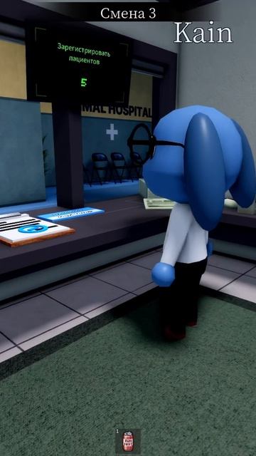 Зачем он это делает 😮 игра Animal Hospital | #БлокиТоки #roblox #AnimalHospital