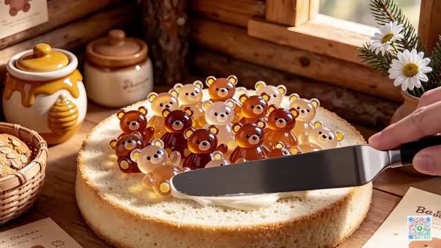 Какие сюрприз - тортики понравились Вам? 😍✨Невероятно приятная ИИ-анимация как Мультики !