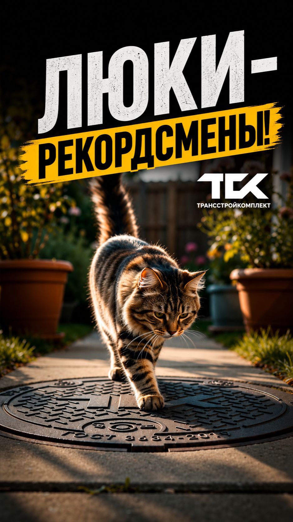 Где находится самый большой люк в мире? А где — самый маленький?🤔.