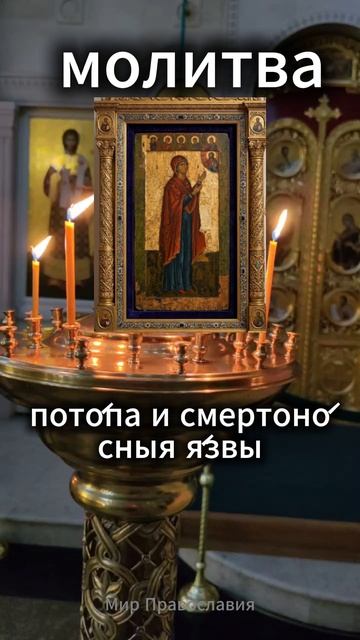 Молитва Богородице пред иконой БОГОЛЮБСКАЯ