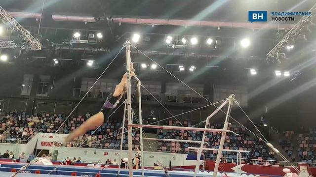 Владимирские спортсмены принимают участие в чемпионате России по спортивной гимнастике