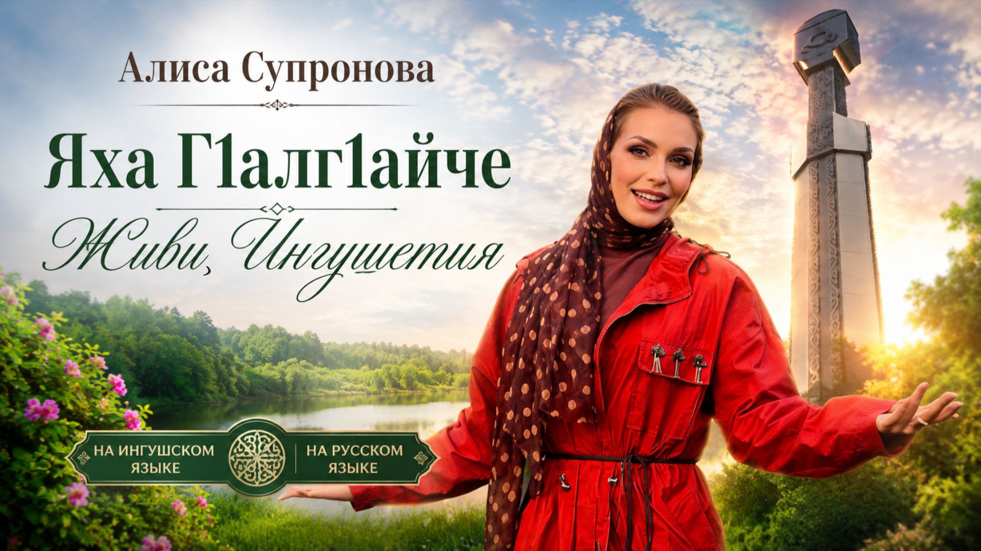 Алиса Супронова - Живи, Ингушетия/Яха, Г1алг1айче (на ингушском и русском) ПРЕМЬЕРА 2026!