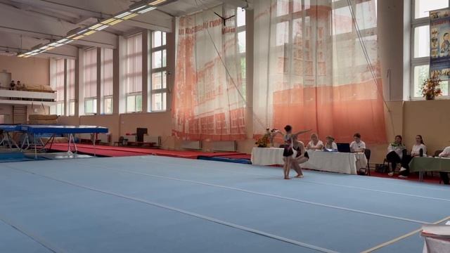 ЖП 1 юношеский, Полубояринова - Бондаренко, ДШИ г.Светлый, Комбинированное упражнение - день 1