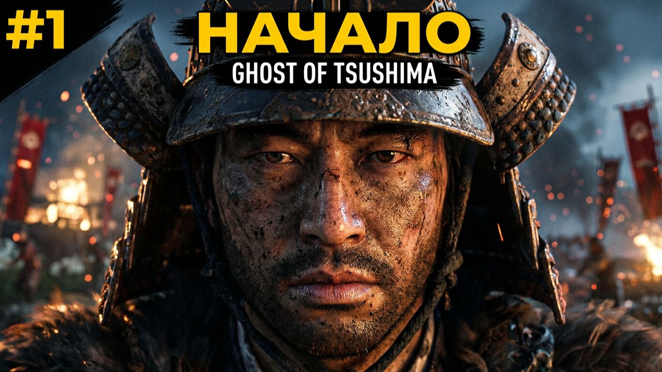 Прохождение Ghost of Tsushima часть 1