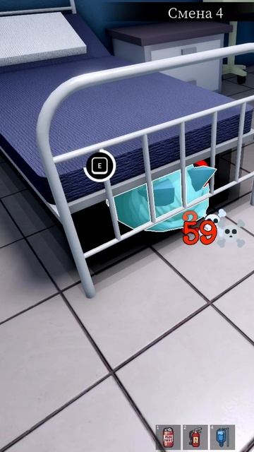 Монстр утащил под кровать пациента 😱 игра Animal Hospital | #БлокиТоки #roblox #AnimalHospital