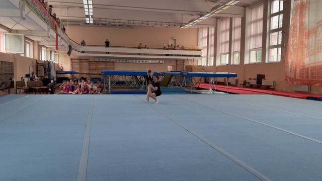 СмП 1 юношеский, Матвеева Алиса - Гробовой Глеб, ДШИ г.Светлый,Комбинированное упражнение - день 2