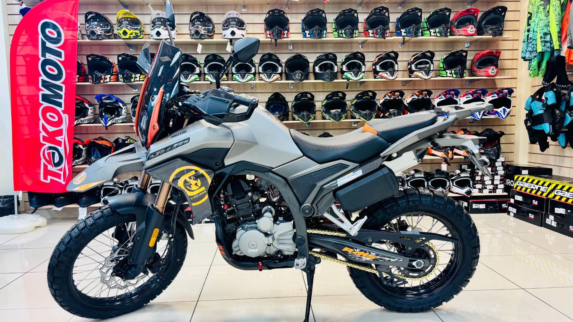 Мотоцикл Regulmoto Cyclone (Серый, , 128075-1)