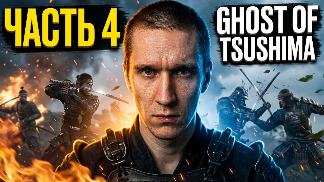 Прохождение Ghost of Tsushima часть 4