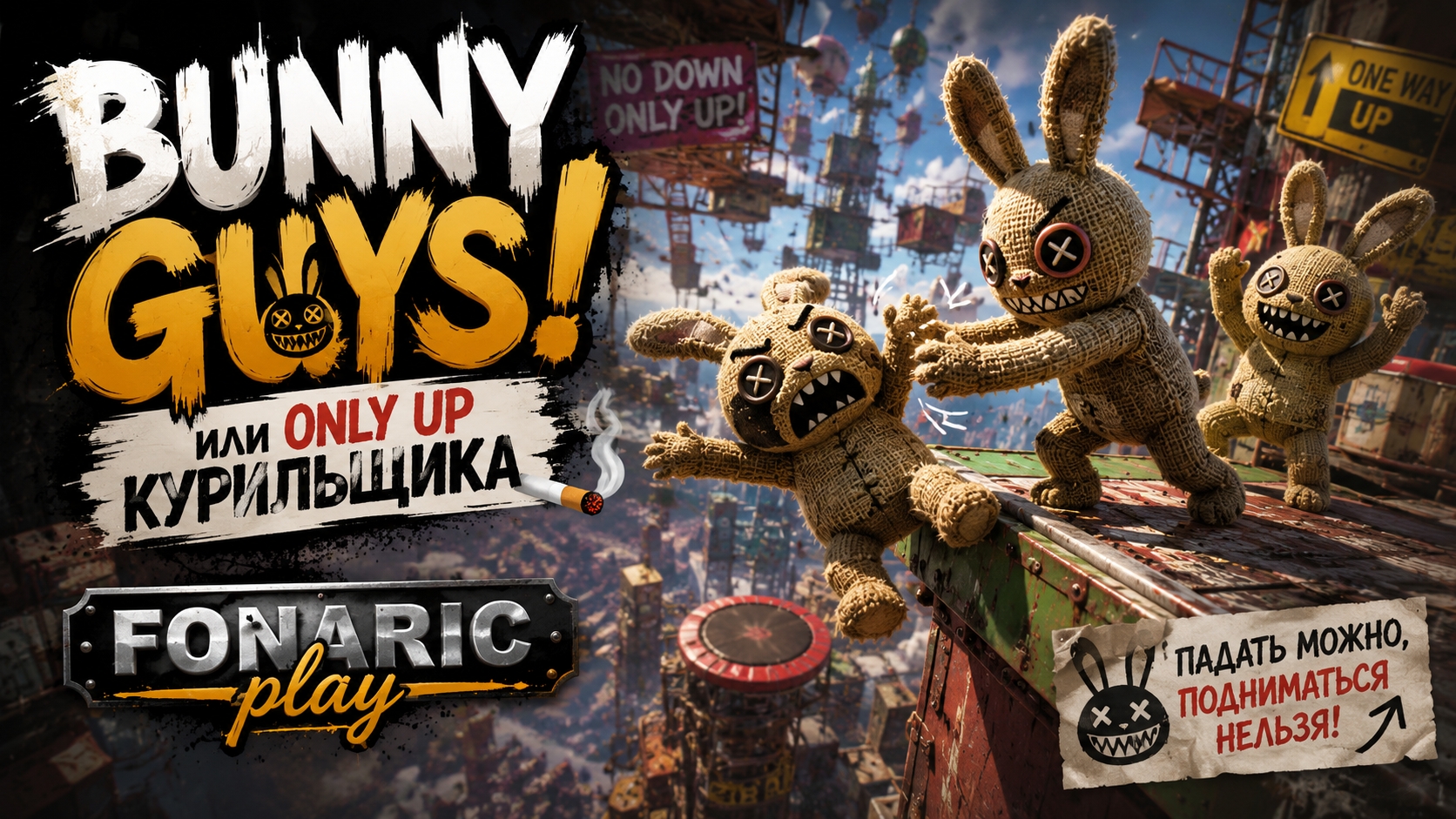 Bunny Guys! или Only UP курильщика | проходим?