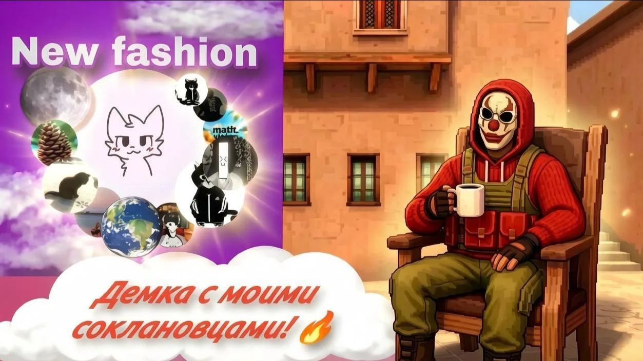 ❤️🔥 Совместная демка с моими соклановцами! 😍