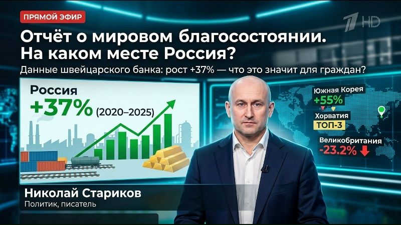 Отчёт о мировом благосостоянии. На каком месте Россия?