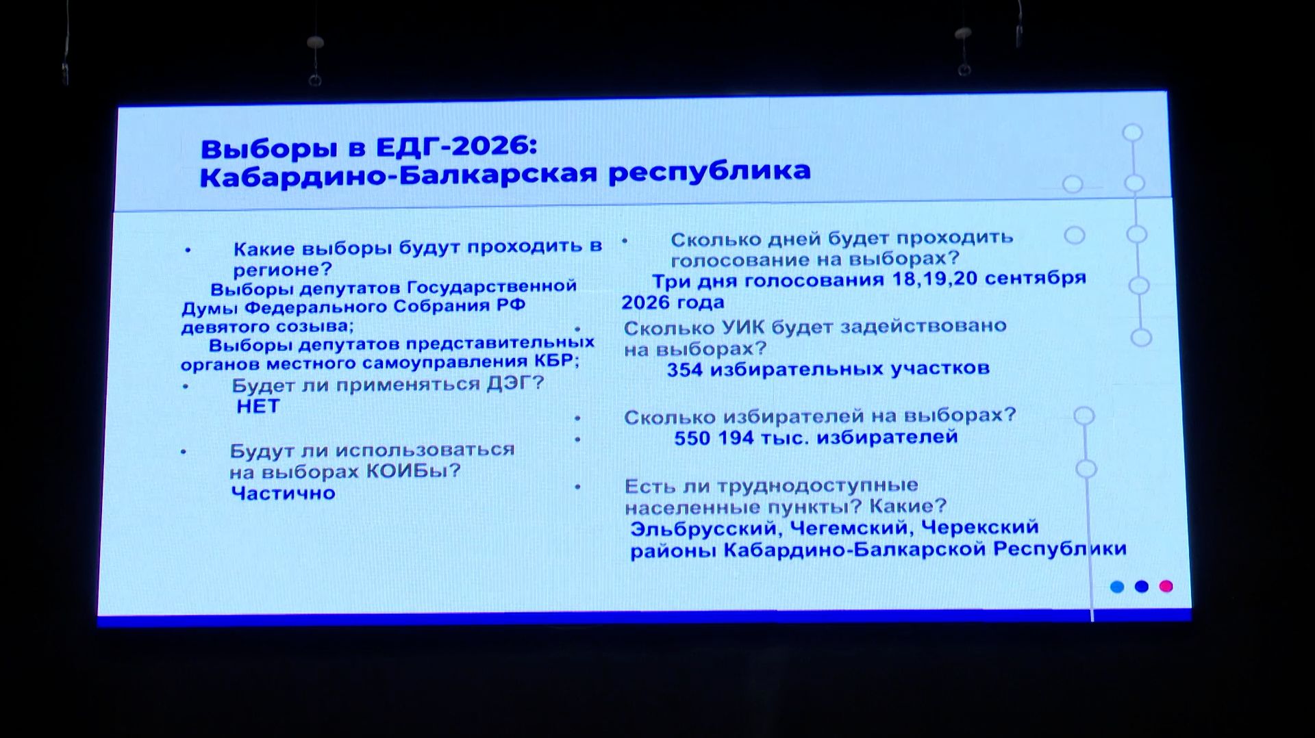 В Кабардино-Балкарии приступили к обучению общественных наблюдателей к Единому дню голосования